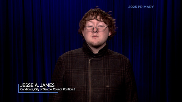 Jesse A. James, candidate for City of Seattle, Council Position 8 ...